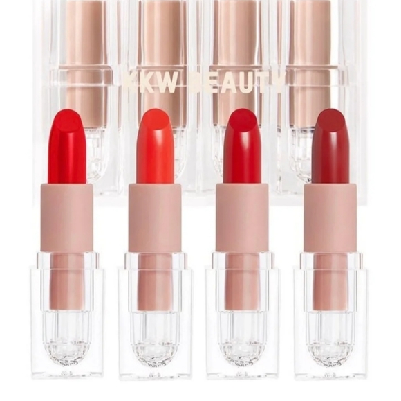 KKW Beauty | Makeup | 4 Lipsticks Set Kkw 4 Best Red Lipsticks | Poshmark